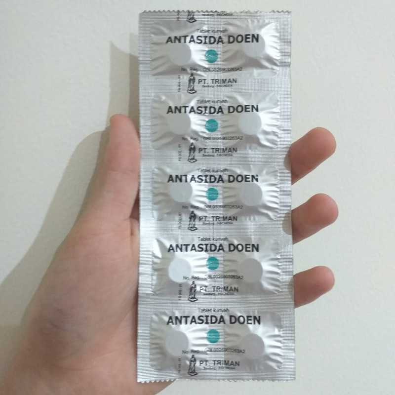 Jual Antasida Doen Obat Kesehatan [1 Strip/ 10 Tablet] di Seller Darma ...