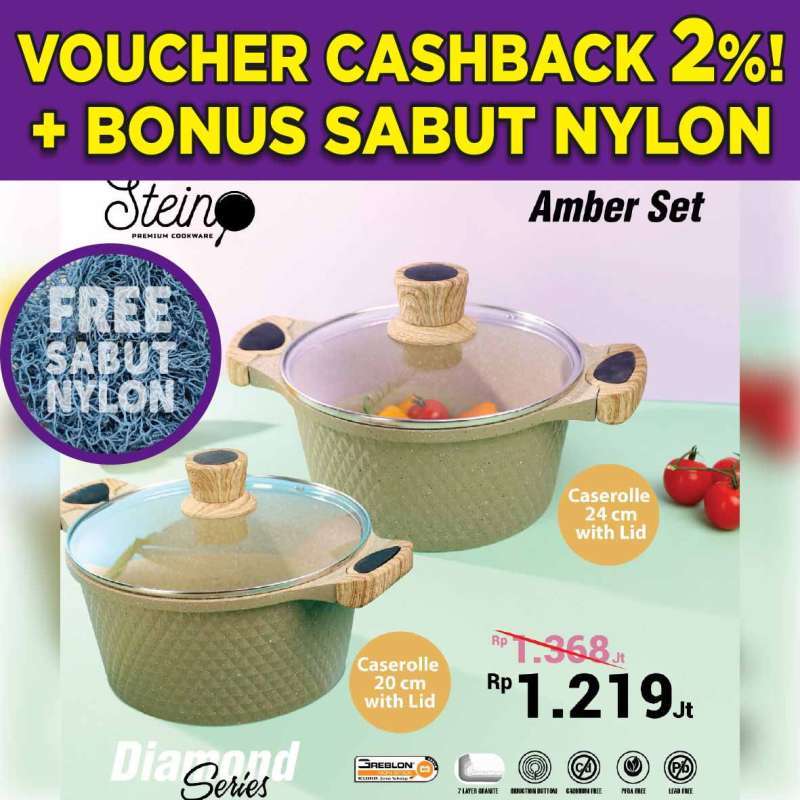Jual Steincook Casserole 24 Original Murah - Harga Diskon Juni 2024 ...