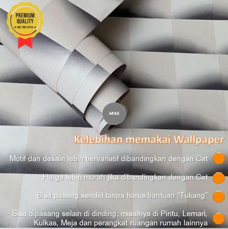 Jual Wallpaper Square 3D Ukuran 45 cm x 10 meter / Stiker Wallpaper ...