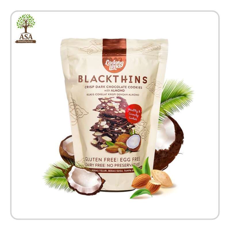 Jual Ladang Lima Cookies Blackthins di Seller warung mak marie ...
