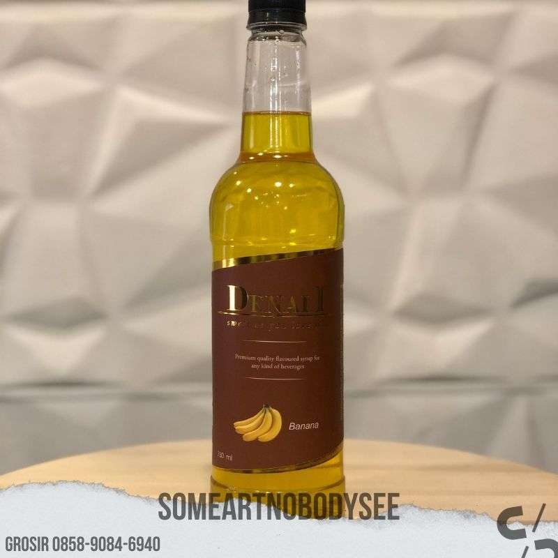 Jual Denali Syrup Banana Syrup Denali Banana 750ml di Seller Some Art ...