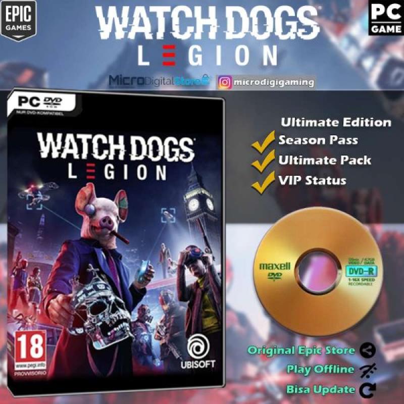 Jual Watch Dogs: Legion - Ultimate Edition Epic Games PC DVD Original ...