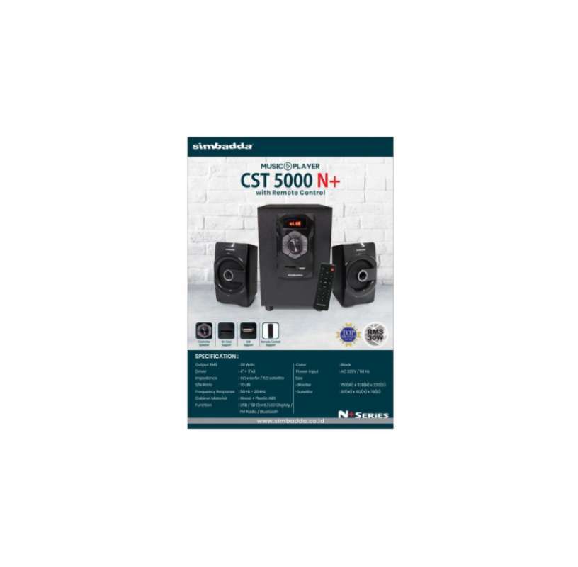 Jual Speaker Simbadda Cst 5000n+ Di Seller Retail Rush - Mangga Dua ...