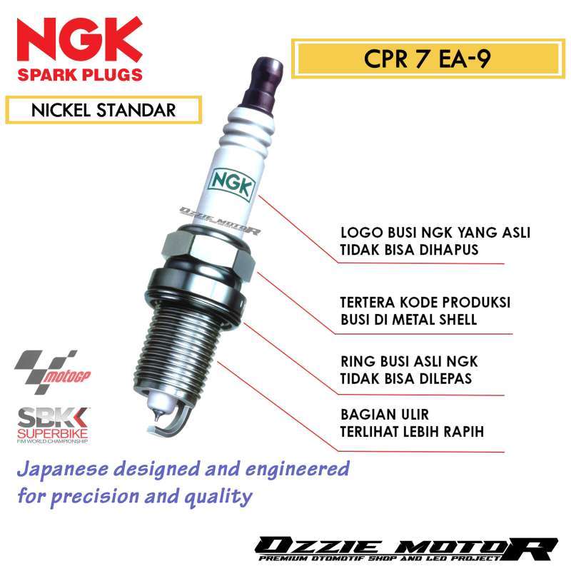 Jual Ngk Busi Motor Pcx Vario 150 Skywave Spin Adress Hayate Nex Fi ...