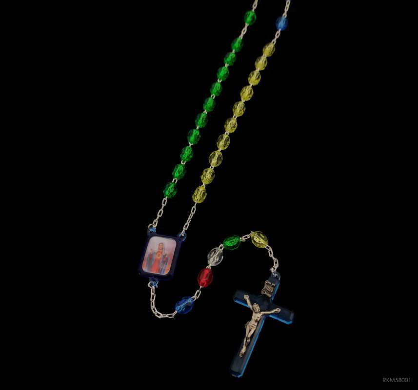 Jual Roario Misionaris With Color Cross 6mm Rohani Katolik di Seller ...