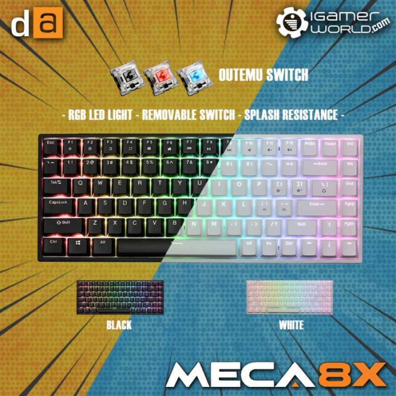 Jual Digital Alliance Meca 8x Mechanical Gaming Keyboard - Hitam Red ...