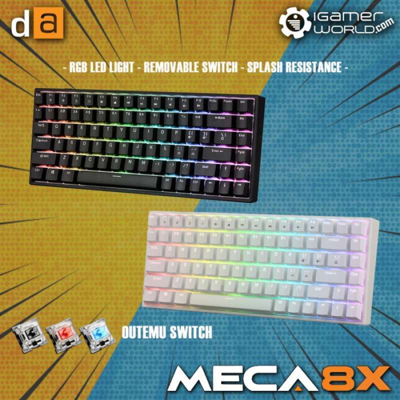Jual Digital Alliance Meca 8x Mechanical Gaming Keyboard - Hitam Red ...