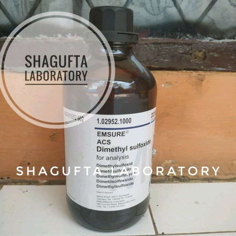 Jual Dimetil Sulfoksida | Dimethyl Sulfoxide | Dmso Pro Analis Merck ...