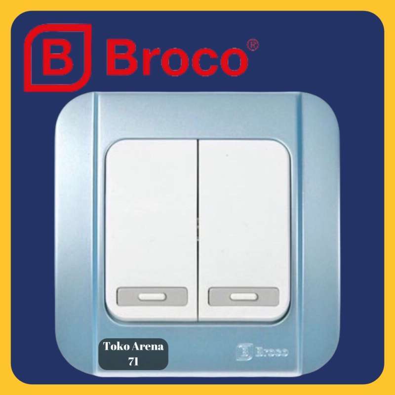 Jual Saklar Broco Galleo Warna Original Murah - Harga Diskon April 2024 ...