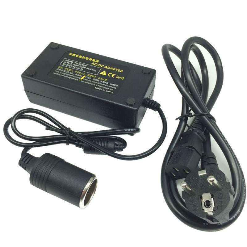 Promo Kabel Adaptor Ac Dc Colokan Converter Lighter Mobil Socket Mobil ...