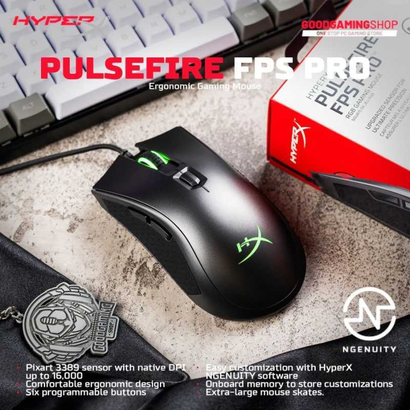 Jual HYPERX PULSEFIRE FPS PRO RGB GAMING MOUSE di Seller GOOD GAMING ...