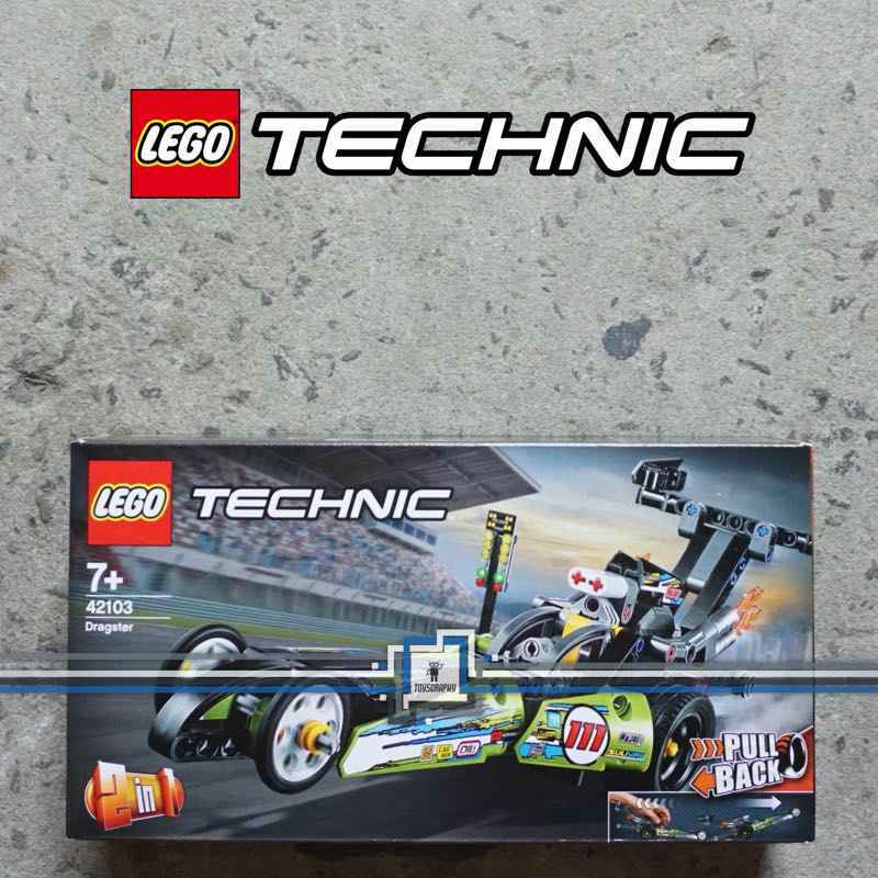 Jual Lego Technic 42103 Dragster Pull Back Racing Car Di Seller ...