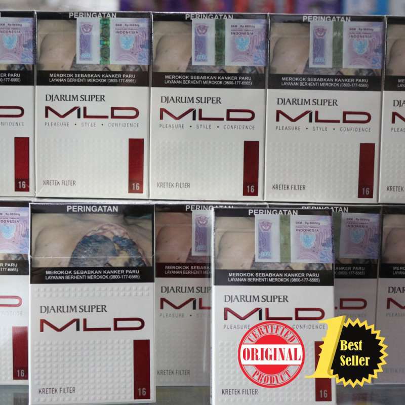 Jual Djarum Super MLD Putih 16 / Rokok Djarum Super MLD Putih isi 16 ...