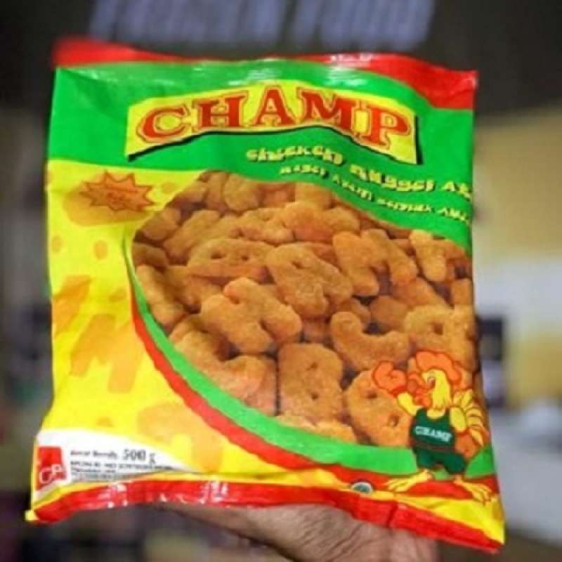 Jual Nugget Ayam CHAMP Alfabeth ABC Naget Ayam ABC Chickhen Nugget ABC ...