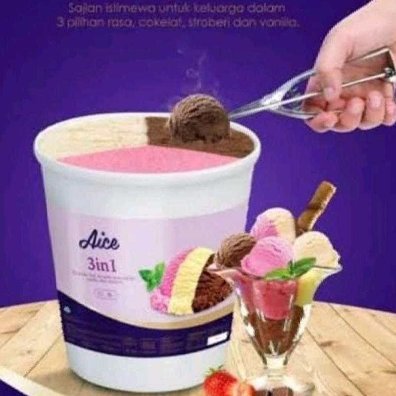 Jual Aice Ice Cream 3in1 8 Liter Di Seller Saprol Eskrim - Wanasari-3 ...