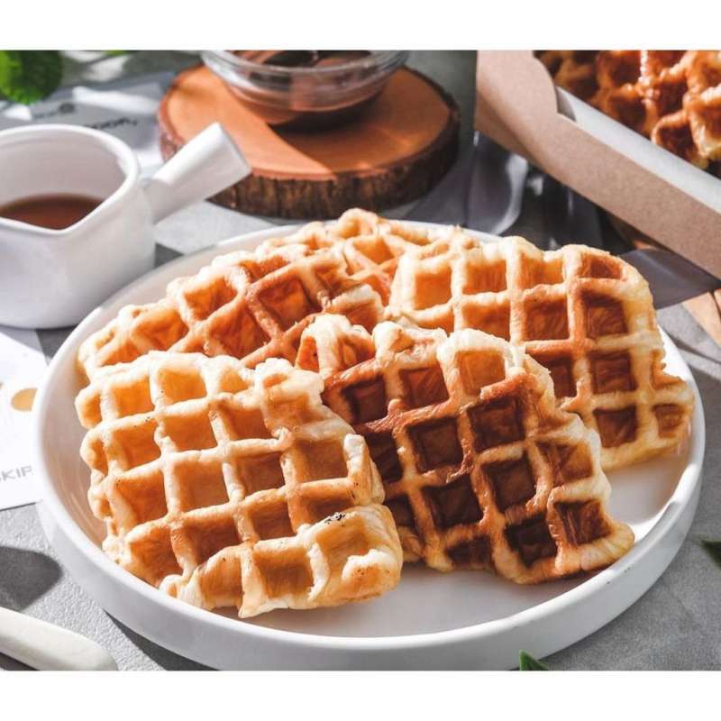 Jual Croffle Frozen croffle enak Croffle Beku 500 Gram Isi 10 di Seller ...