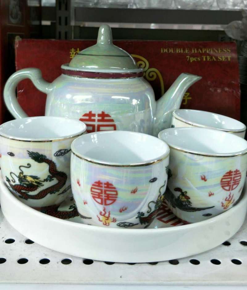 Jual Tepai Set Keramik 7 Pcs - Tea set untuk acara wedding-pernikahan ...