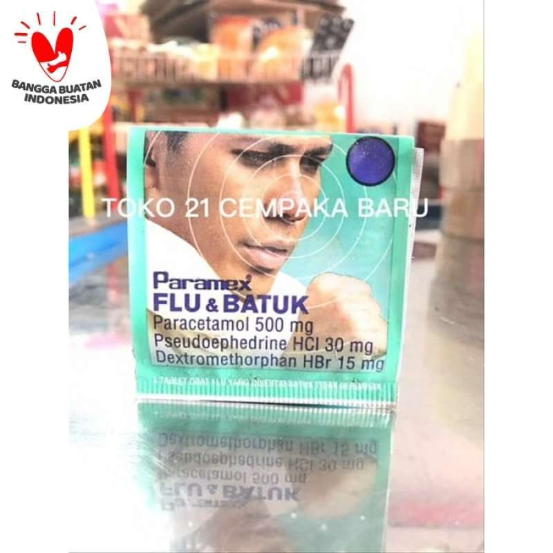 Jual Obat PARAMEX FLU & BATUK 1 STRIP @ 4 TABLET |Obat Sakit Tidak ...