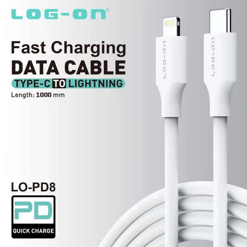 Promo Kabel Data Power Delivery 18W Type C to Lightning LO-PD8 (PUTIH ...