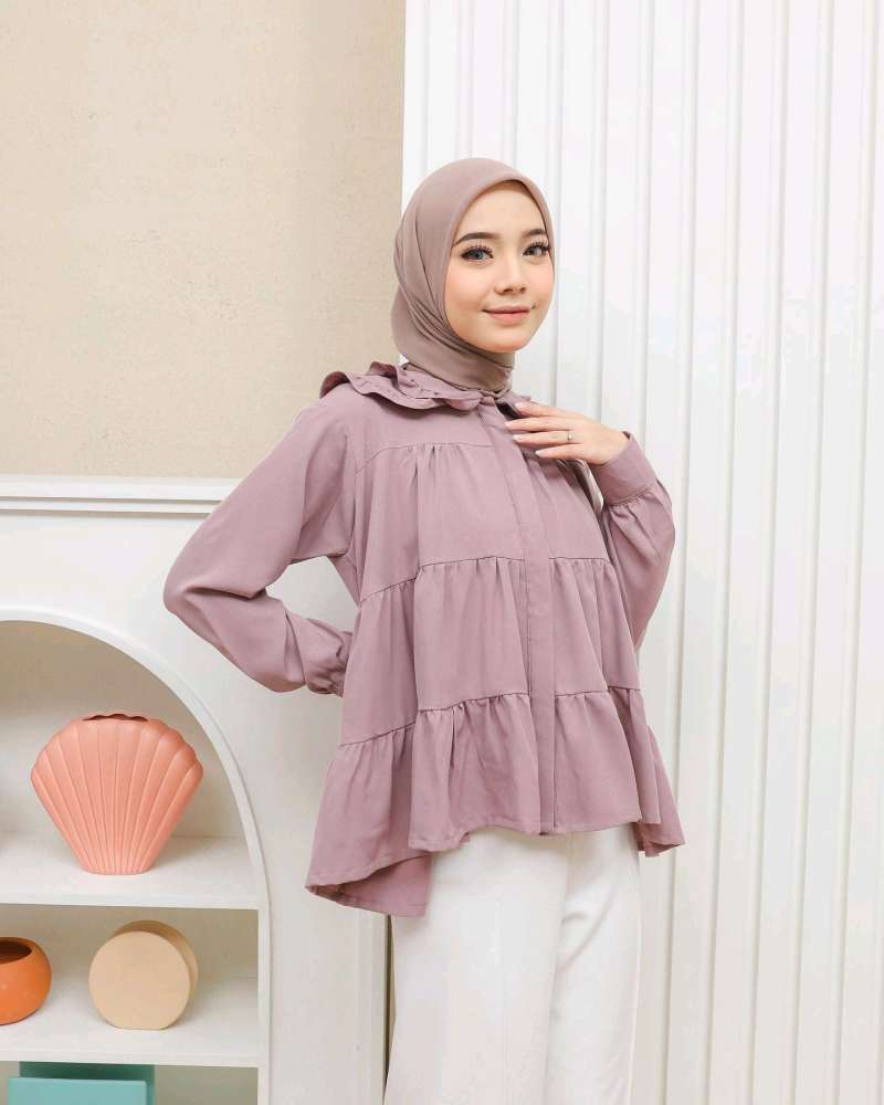 Jual Ivanka Shirt Mayoutfit - Orchid Di Seller Mayoutfit Collections ...