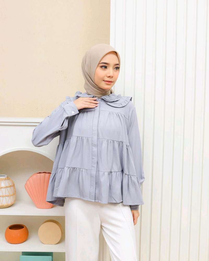 Jual Ivanka Shirt Mayoutfit - Orchid Di Seller Mayoutfit Collections ...