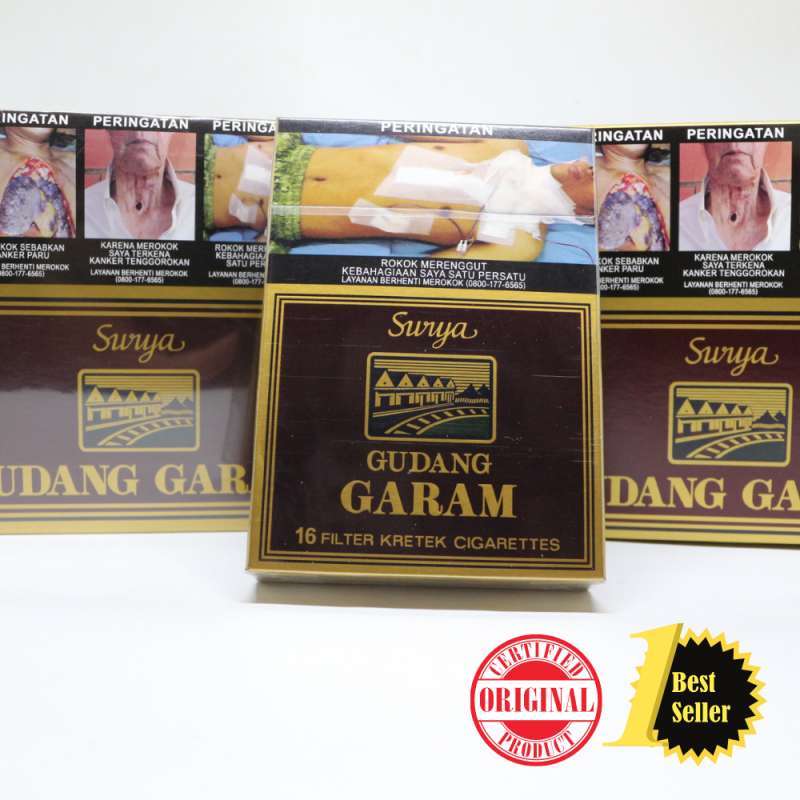 Jual Gudang Garam Surya 16 / 1 slop 10 pack di Seller ...