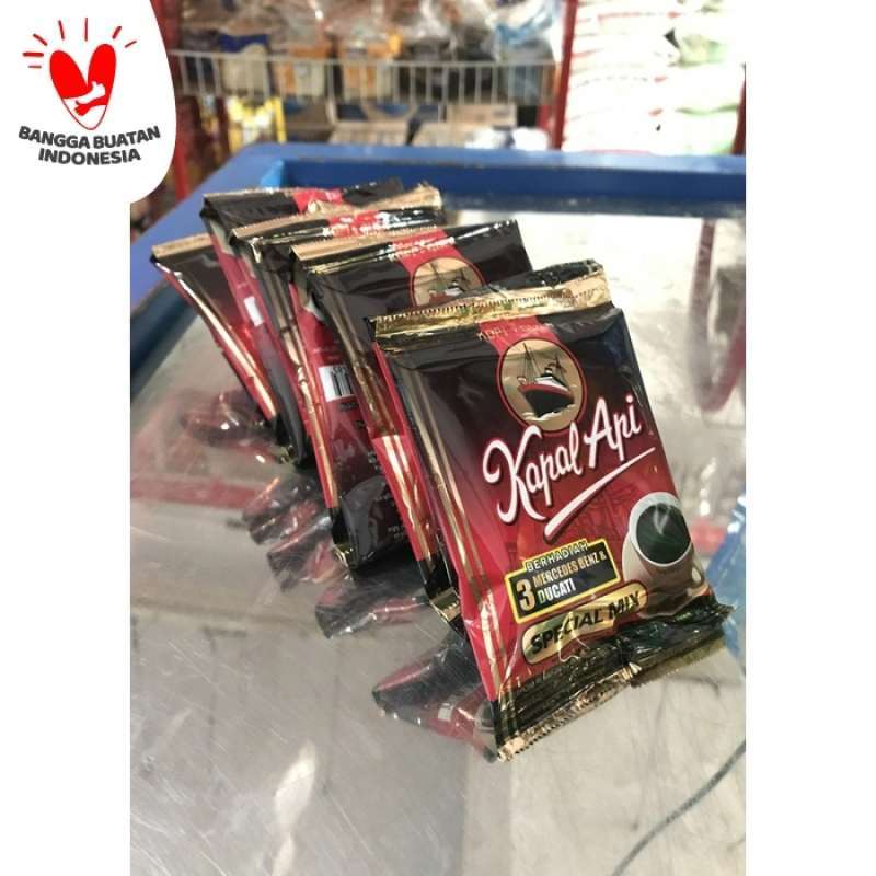 Jual Kapal Api Special Mix 1 Renceng | Kopi Hitam + Gula (10 Sachet ...