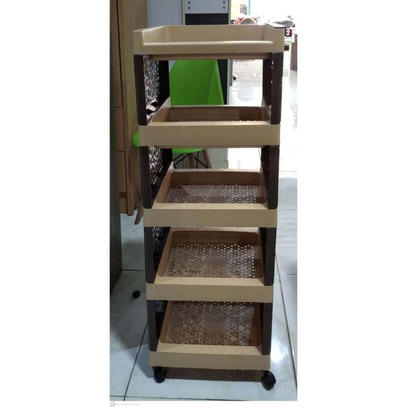 Jual RAK SUSUN PLASTIK SERBAGUNA TABITHA 5 SUSUN di Seller shopping ...