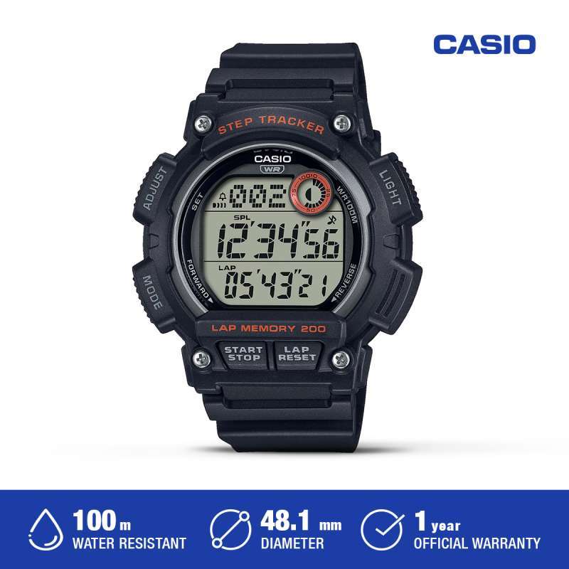 Jual Jam Tangan Pria Casio Digital WS-2100H-1AVDF di Seller Casio ...