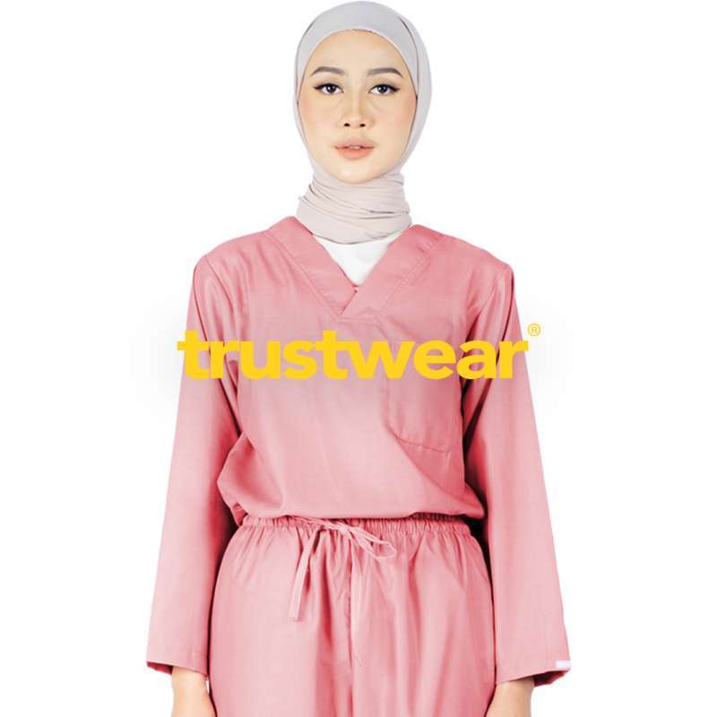 Jual Doctor’s Scrub / Set Baju Celana Jaga OKA OK Perawat/Dokter Lengan ...