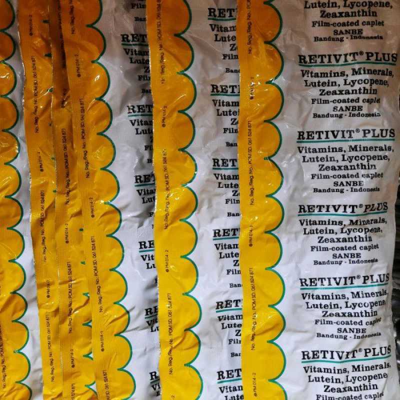 Jual Retivit Plus, Vitamin Mata Di Seller Ajeg Murah Podo Moro ...
