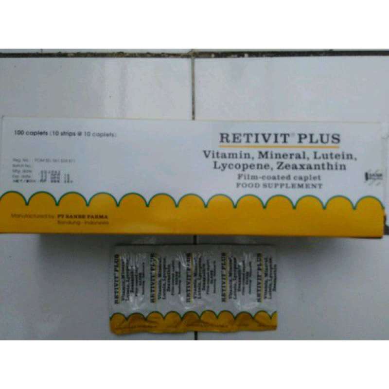 Jual Retivit Plus, Vitamin Mata Di Seller Ajeg Murah Podo Moro ...