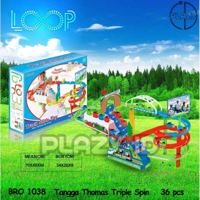 Promo Mainan Anak Thomas Tangga Jalur Track Dino Dinosaurus Tangga ...