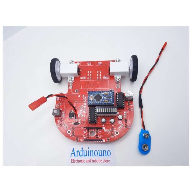 Jual Jual Smart Robot Arduino Line Tracer Follower Fast Microcontroller