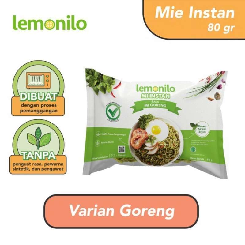 Jual Lemonilo Mie Instan Rasa Mie Goreng [80 g] di Seller Langgan FBB ...