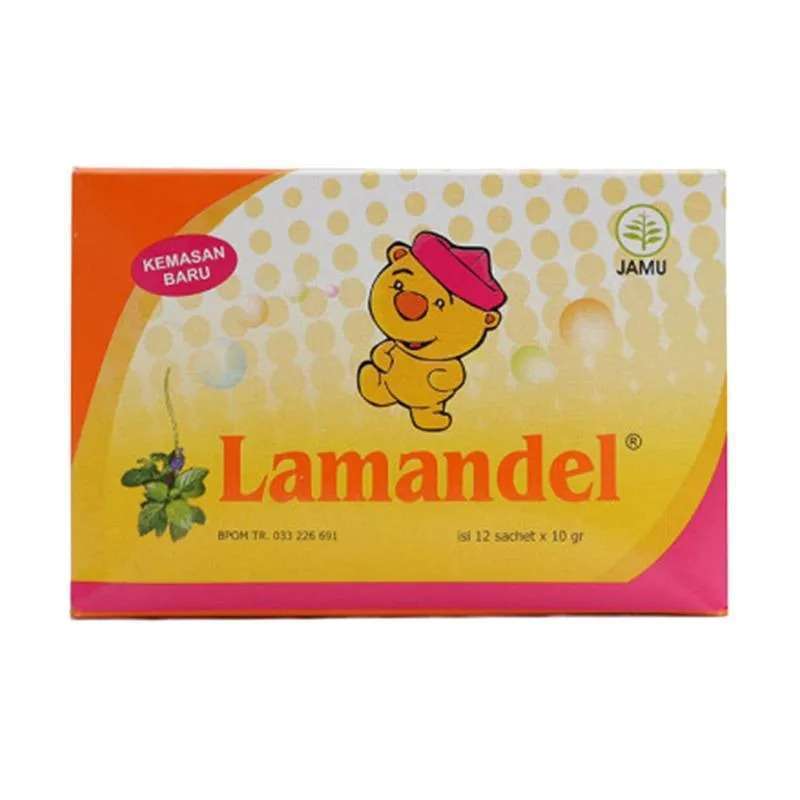 Jual Lamandel 12 X @10 Gr (sachet) | Obat Amandel | Obat Batuk Dan ...