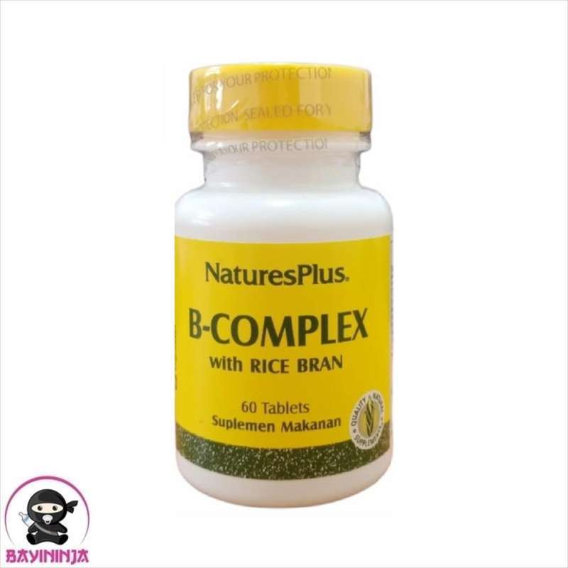 Jual NATURESPLUS Vitamin B Complex Rice Bran 60 Tablets di Seller ...