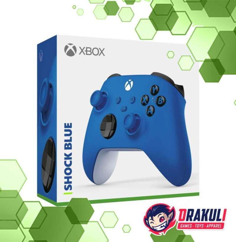 Jual Xbox Wireless Controller Shock Blue di Seller Drakuli Hobbies ...