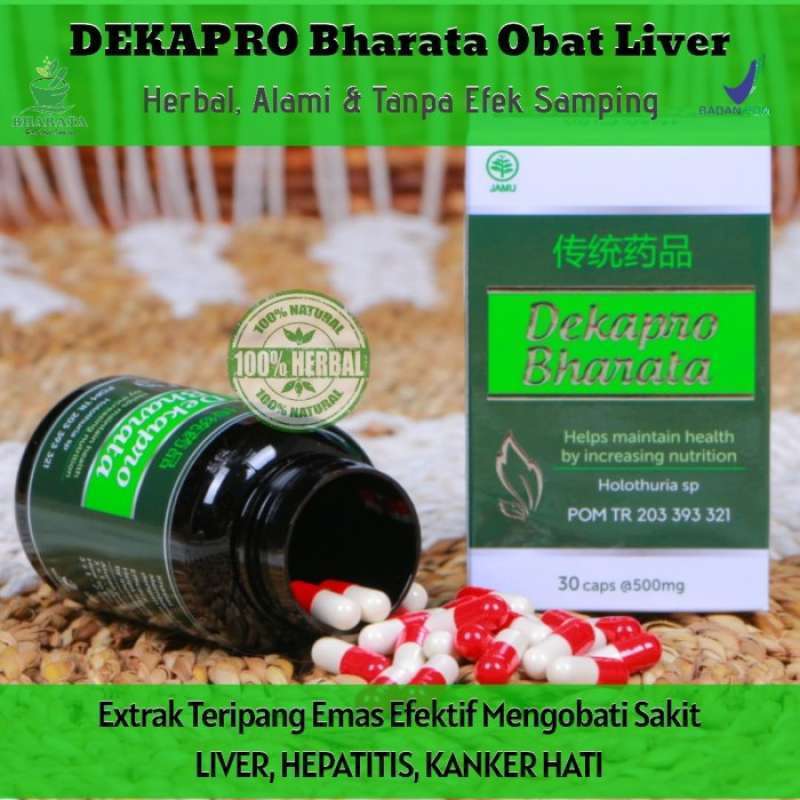 Jual DEKAPRO BHARATA Obat Liver Dan Hepatitis Herbal Original Aman ...