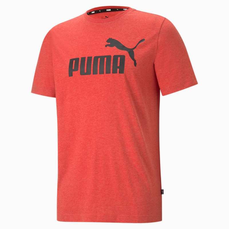 Jual PUMA ESS Heather Tee High Risk Red ORIGINAL - S di Seller Puma ...