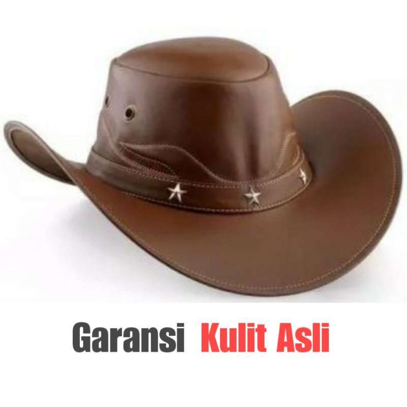 Topi Kulit Koboi Gratis Ongkir 🏷️ Harga Murah Oktober 2025