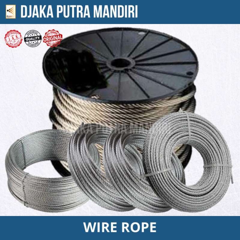 Jual Wire Rope Galvanis 4 mm di Seller Djaka Putra - Tompo Balang, Kota ...