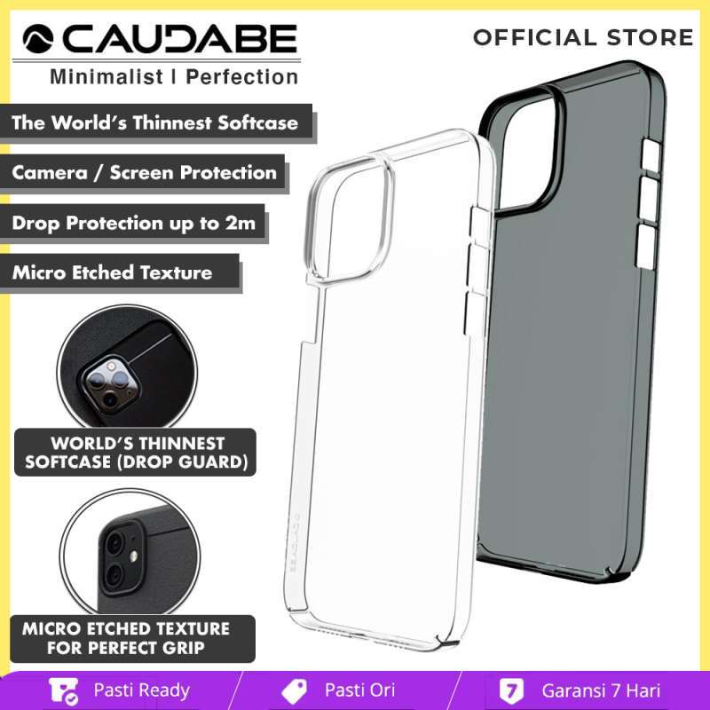Promo Original Caudabe Lucid Clear Case iPhone 13 Pro Max 13 Pro Mini ...