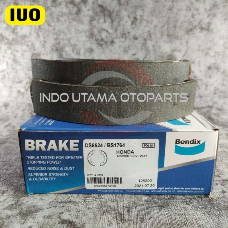 Jual Kampas Rem Belakang Accord Stream 1700cc Bendix Brake Shoe Ds 5524 ...