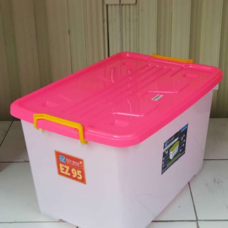 Jual (gosend) Container Box Ezy Box Cb95 - Container Box 95 Liter ...