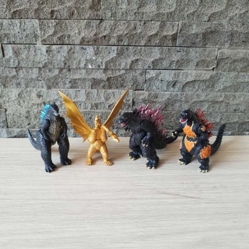 Jual Figure Godzila Isi 10 /mainan Godzilla - Set A Di Seller Bungkus ...