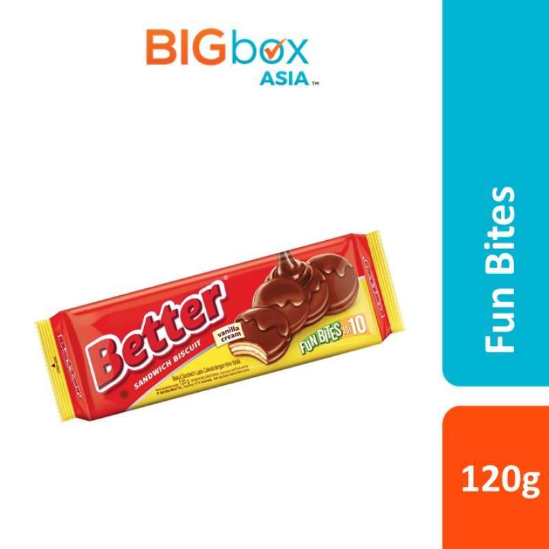Jual Better Vanilla Big Pack - 120gr di Seller BIGbox Asia Official ...
