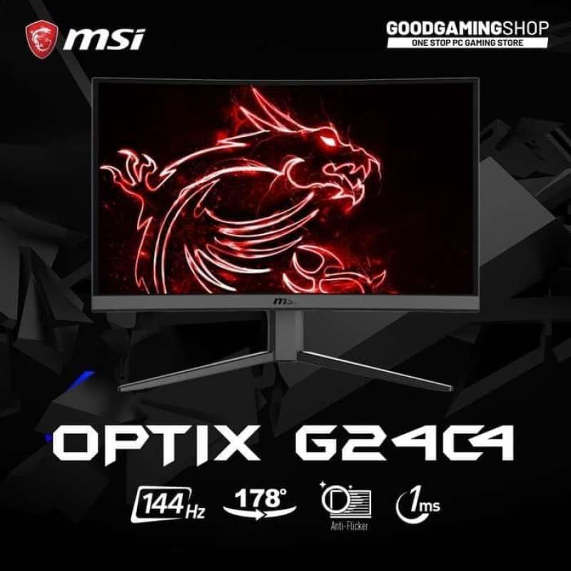 Jual MSi Optix G24C4 - Gaming Monitor di Seller GOOD GAMING SHOP ...