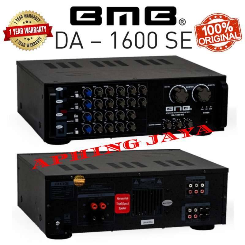 Promo Amplifier Karaoke Mixer Bmb Da-1600se Bluetooth Original Garansi ...