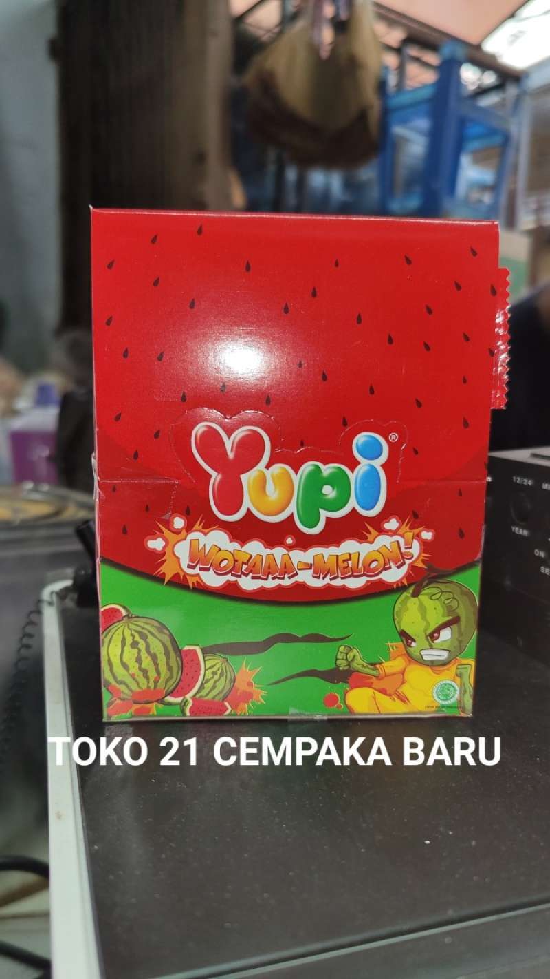Jual Yupi WOTAAA MELON 1 BOX isi 24 pcs | Permen Yupi Murah Promo Jelly ... Jual Yupi WOTAAA MELON 1 BOX isi 24 pcs | Permen Yupi Murah Promo Jelly ...